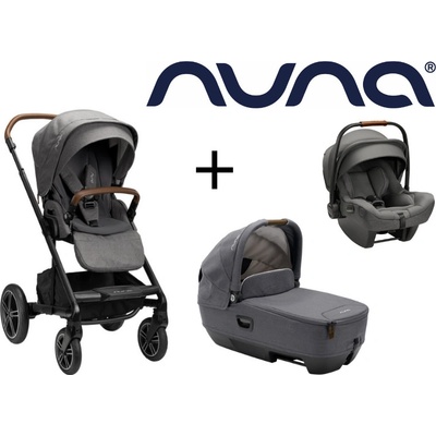 Nuna Set sport MIXX NEXT 2023 + cestovní korba CARI NEXT/CARI AIRE 2022 + autosedačka PIPA NEXT ...