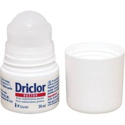 Driclor solution roll-on 20 ml od 199 Kč - Heureka.cz