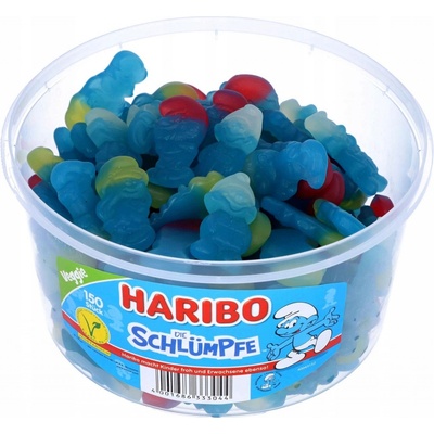 Haribo Šmoulové box želé bonbony 1350 g od 253 Kč - Heureka.cz