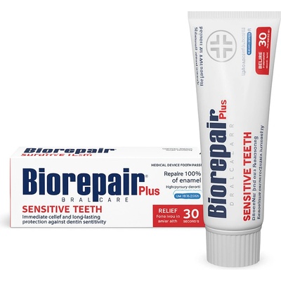 Biorepair Plus Sensitive Teeth koncentrovaná pro citlivé zuby 75 ml od 99 Kč - Heureka.cz