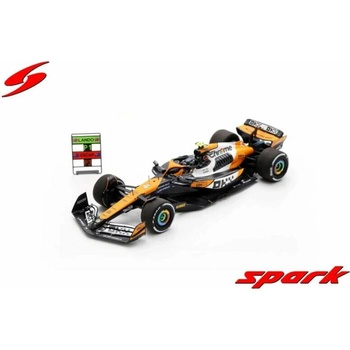 Spark Model McLaren F1 Team MCL38 Lando Norris Singapore GP 2024 1:43 ...