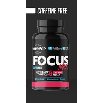 Focus Max Nootropikum v kapslích bez kofeinu 100 tablet od 299 Kč ...
