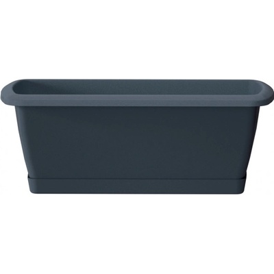 Prosperplast ESPANA SET Truhlík s miskou 68,8x18,4x14,5 cm antracit od ...