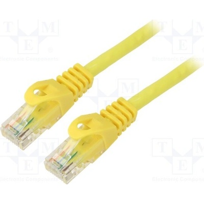 Lanberg PCU6-10CC-0025-Y Patch, RJ45 vidlice,z obou stran, U/UTP, 6, lanko, CCA, PVC - Heureka.cz