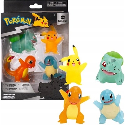 Jazwares Pokémon Select Translucent 4 Pack od 849 Kč - Heureka.cz