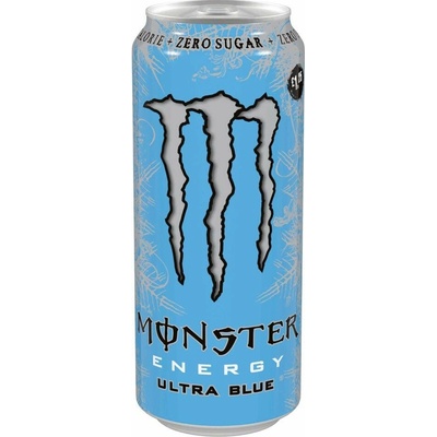 Monster Energy Ultra Blue Zero 0,5 l - Heureka.sk
