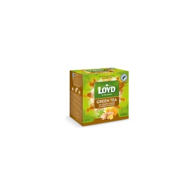 Loyd pyramida Green tea with Lemon Ginger & Honey flavour 20 x 2 g ...
