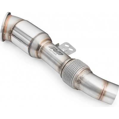 RM Motors Downpipe BMW G32 640i B58 + KATALYZÁTOR Emisní norma: Euro 4 ...