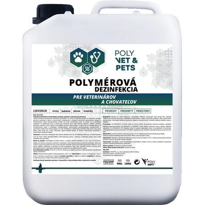 POLY VET & PETS veterinární dezinfekce 10 l od 1 749 Kč - Heureka.cz