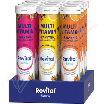 Vitar Revital Multivitamín s rakytníkem eff. 20 tablet Citron - Heureka.cz