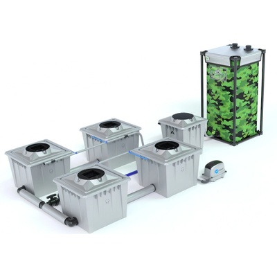 ALIEN Hydroponics RDWC 4 Pot 36L Silver Series od 19 499 Kč - Heureka.cz