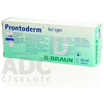 Prontoderm gel light 30 ml od 11,75 € - Heureka.sk