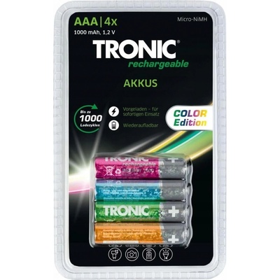 Nabíjecí Baterie Tronic AAA (R3) 1000 mAh nikl-metalhydridové (NiMH) 4 ...