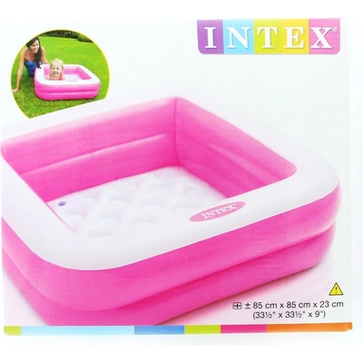 Intex 57100 Bazén do sprchového koutu 85 x 85 x 23 cm - Heureka.cz