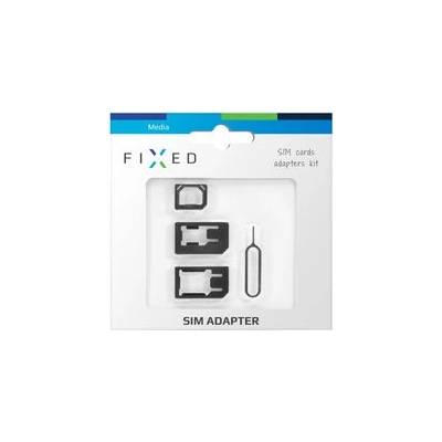 FIXED adaptér SIM karet, nanoSIM na microSIM a miniSIM karty/z microSIM ...
