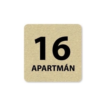 Piktogram 16.apartmán zlato od 100 Kč - Heureka.cz