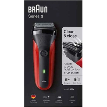 Braun Series 3 300s Red od 1 221 Kč - Heureka.cz