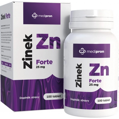 medipron Zinek Forte 100 tablet od 139 Kč - Heureka.cz