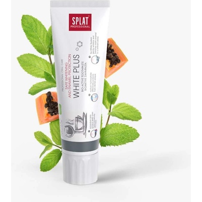 Splat Professional White Plus bioaktivní bezpečně bělí a leští zuby do ...
