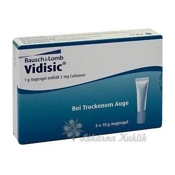 VIDISIC OPH 2MG/G OPH GEL 3X10G od 189 Kč - Heureka.cz