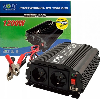 Volt Polska IPS-1200 DUO 12V-24V/230V 600/1200W od 1 423 Kč - Heureka.cz