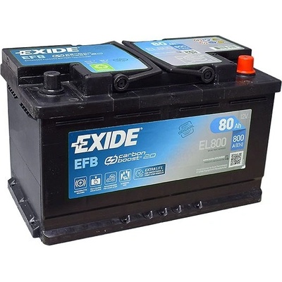 Exide Start-Stop EFB 12V 80Ah 800A EL800 od 2 650 Kč - Heureka.cz