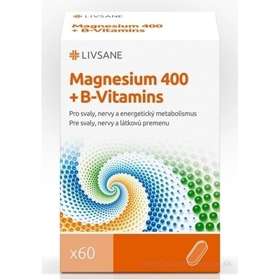 Livsane Magnesium 400 + B vitamíny 60 ks od 191 Kč - Heureka.cz