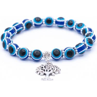 Milujeme Kameny Alláhovo oko Evil Eye Strom života náramek kulička ...