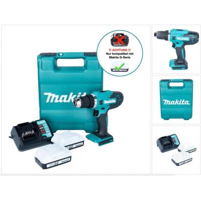 Makita DF 488 DWE akumulátorový vŕtací skrutkovač 18 V 42 Nm série G ...