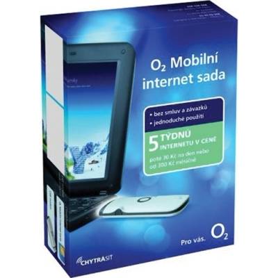 O2 Mobilní internet na 5 týdnů zdarma + SIM karta + 3G USB modem ...