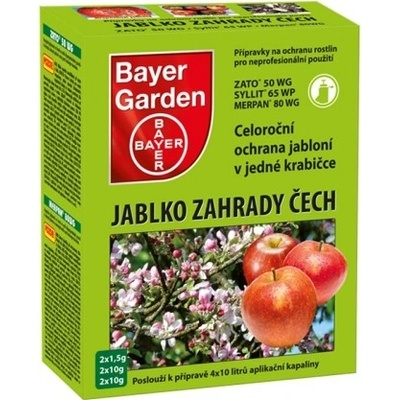 Bayer Pesticid JABLKO ZAHRADY ČECH Zato 3gSyllit 20gMerpan 20g - Heureka.cz