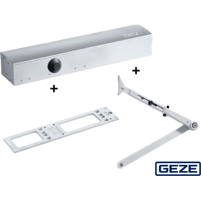 Geze TS 4000 s vypínatelnou aretací s montážní deskou stříbrná od 3 542 ...