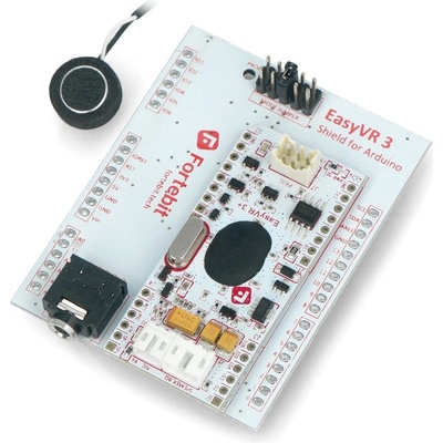 Štít EasyVR 3 Plus - rozpoznávání hlasu - štít pro Arduino - SparkFun COM-15453 - Heureka.cz