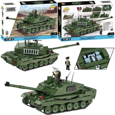 COBI 2627 Armed Forces Britský hlavní bojový tank Challenger II od 1 ...