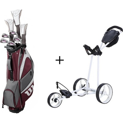 WILSON Reflex LS dámský golfový set + vozík Big Max TI-Lite od 13 690 ...