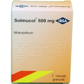 Solmucol 600 mg gra. 10 x 2,7 g od 9,25 € - Heureka.sk