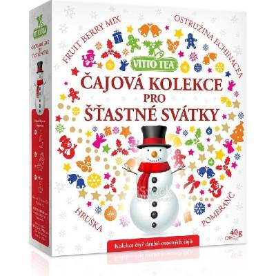 Vitto Tea Čajová kolekce pro šťastné svátky 20 x 2 g - Heureka.cz