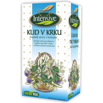 Vitto Tea Intensive Klid v krku doplněk stravy s bylinami 20 x 1,5 g od ...