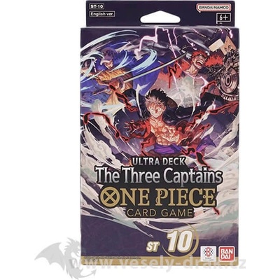 Bandai One Piece Card Game The Three Captains Ultra Deck - Heureka.sk
