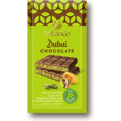 MilanGo Dubajská čokoláda 122 g - Heureka.cz