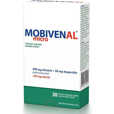 Mobivenal Micro 30 tablet - Heureka.cz