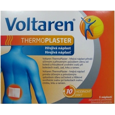 Voltaren Thermoplaster hřejivá náplast 5 ks - Heureka.cz