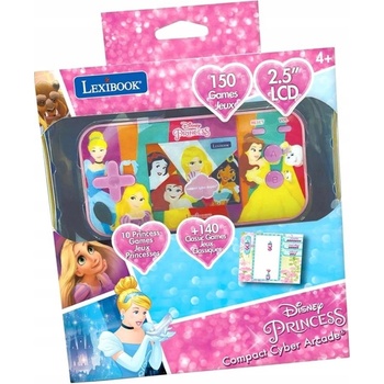 LEXIBOOK Electronic Games JL2360DP Disney Princess Console Arcade ...