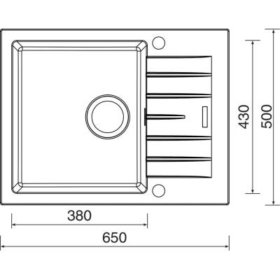 SINKS Perfecto 650 Marone od 4 299 Kč - Heureka.cz