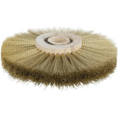 KS Tools Kruhová kefa BRONZEplus, drôt z cínového bronzu, krimpovaný, Ø ...