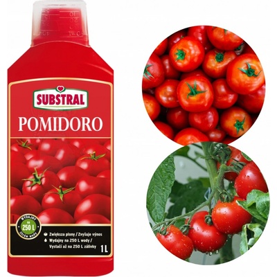 Substral tekutý Pomidoro na rajčata 1 l od 165 Kč - Heureka.cz