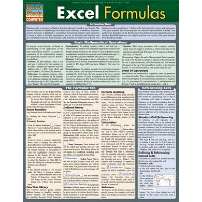 Excel Formulas od 170 Kč - Heureka.cz