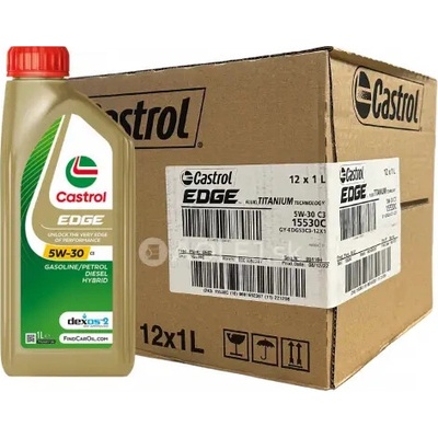 Castrol Edge C3 5W-30 12 l od 109,47 € - Heureka.sk