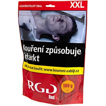 RGD red 100g cigaretový tabák od 730 Kč - Heureka.cz