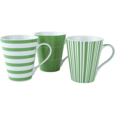Galzone Hrnek bílý porcelán zelený pruh . GA212132 300ml - Heureka.cz